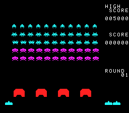 Turbografx-16 - PC Engine: Space Invaders