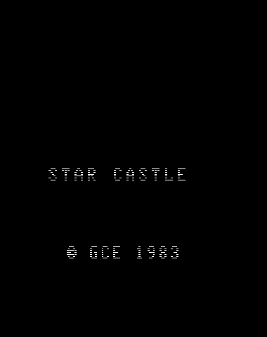 Vectrex: Star Castle