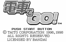 Wonderswan: Densha De Go