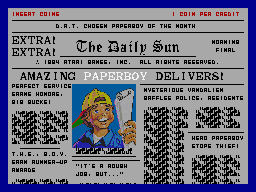 Arcade: Paperboy
