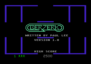 Genesis: Berzerk (Public Domain)