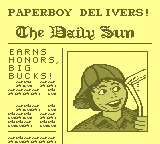 Game Boy: Paperboy