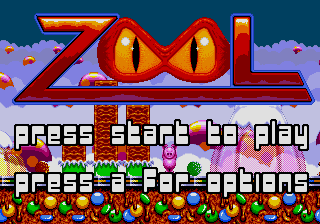 Genesis: Zool Ninja From The Nth Dimension