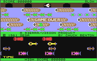 C-64: Frogger