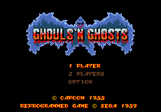 Genesis: Ghouls 'N Ghosts