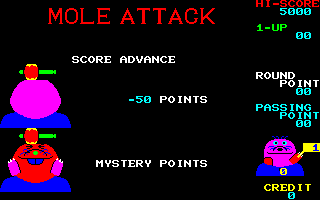 Arcade: Mole Attack