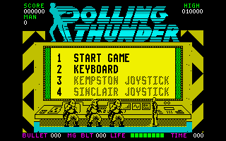 ZX Spectrum: Rolling Thunder