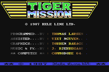 C-64: Tiger Mission