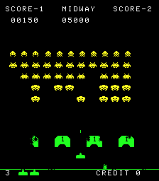 Arcade: Space Invaders Part II (Midway)