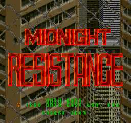 Arcade: Midnight Resistance (US)